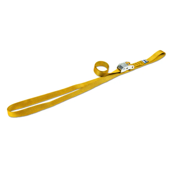 1" x 4' Continuous Loop Cam Utility Strap - Yellow | Mac's Custom Tie-Downs