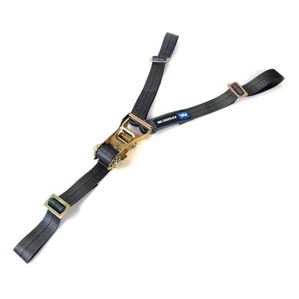 35" to 40" Y-Strap with Adjustable Loop - Black | Mac's Custom Tie-Downs