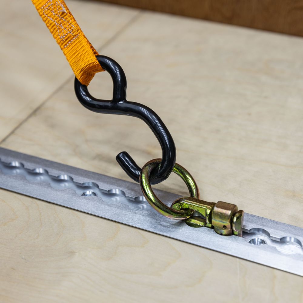 6' VersaTie Recess-Mounted Track with Flanged Edge (Series 4) - Pre ...